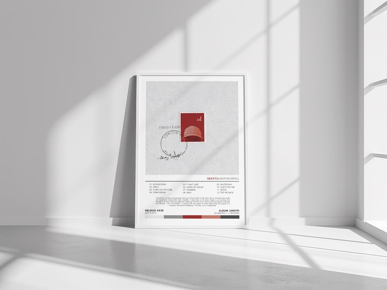Skepta - Konnichiwa Poster / Music Album / Tracklist and Cover Art ...
