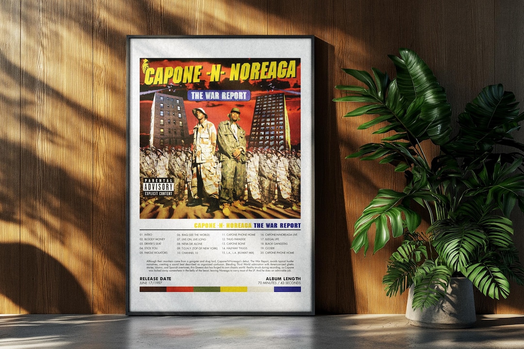 Capone-n-noreaga - the War Report Poster / Music Album / Tracklist and ...
