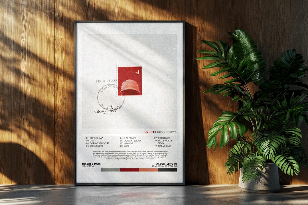 Skepta - Konnichiwa Poster / Music Album / Tracklist and Cover Art ...