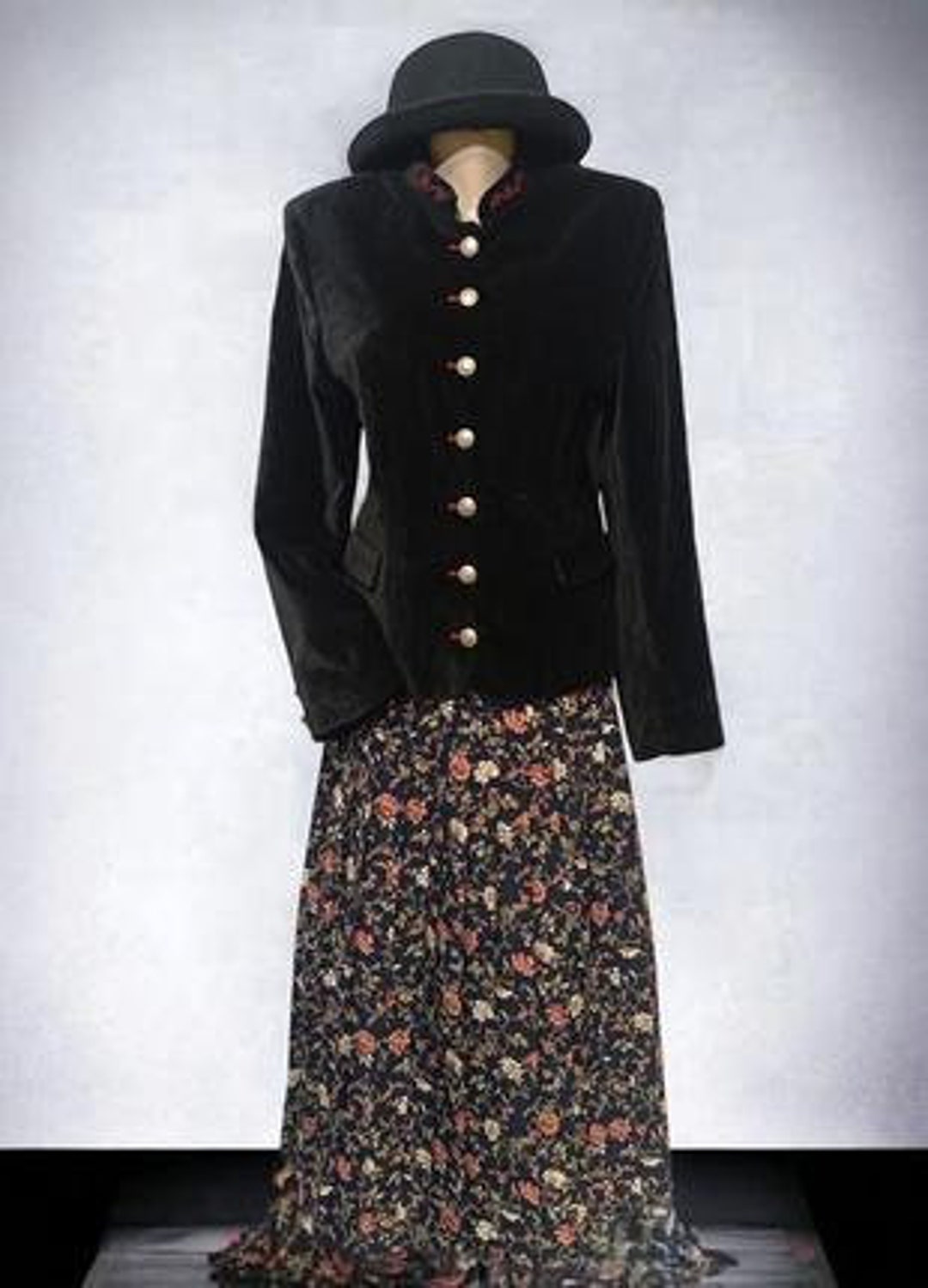 Classic Lined Design Vintage Stockerpoint Velor Velvet Jacket Size 42 ...