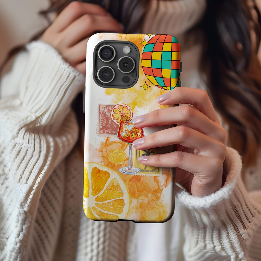 Flexi Cases Aperol Spritz, Phone Covers, Flexible Phone Cases, Orange ...