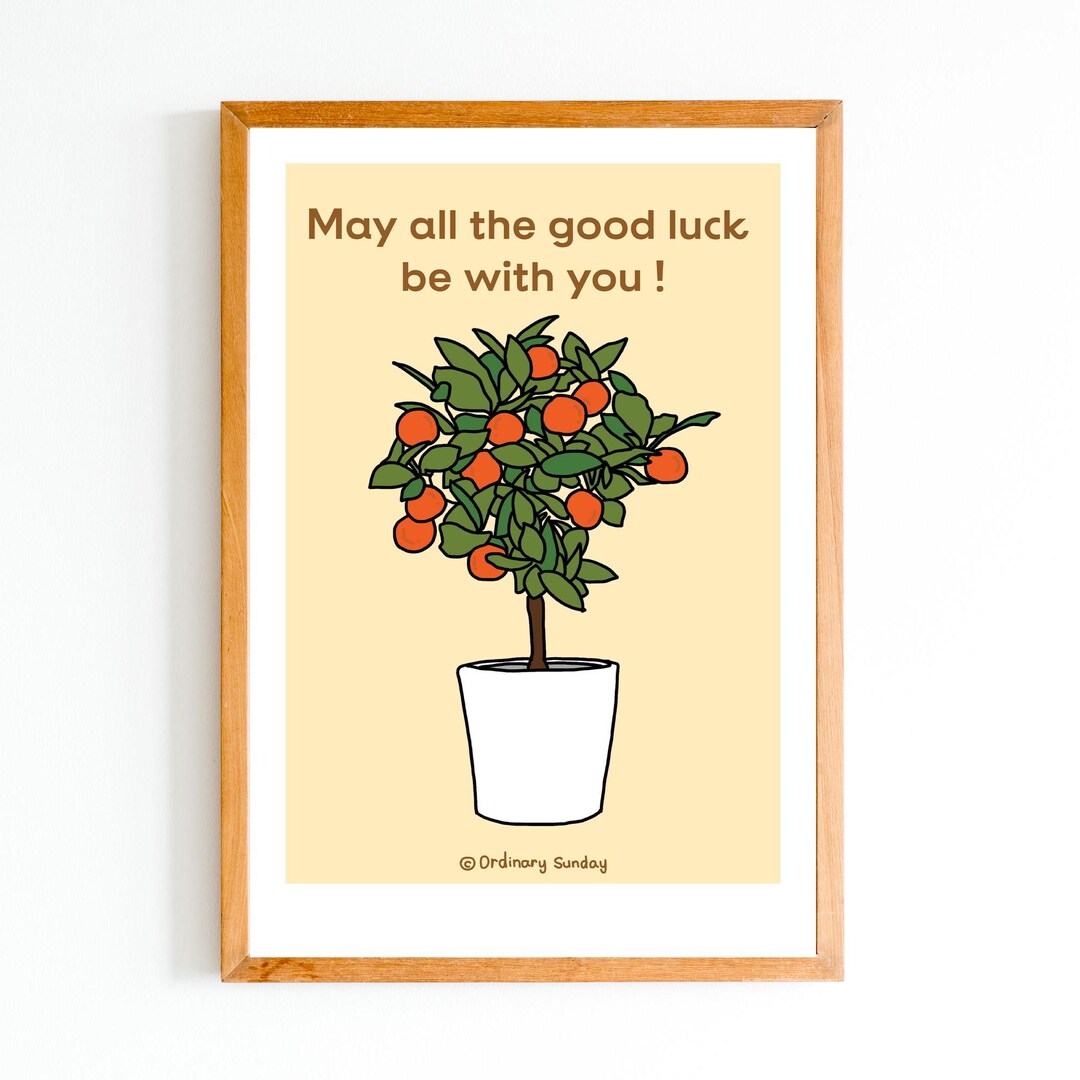 Printable Good Luck Posters - Etsy