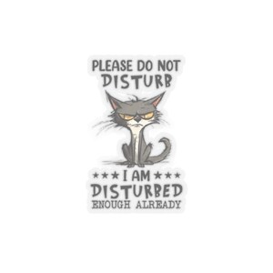 Please Do Not Disturb Sign I'm Disturbed Enough Already Funny Home ...