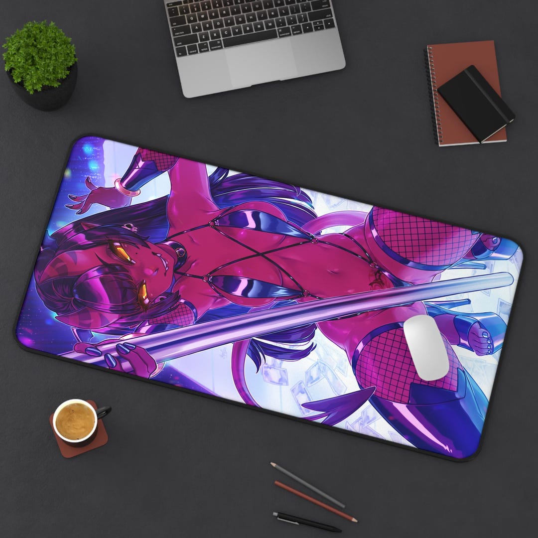 Meru the Succubus Desk Mat Two Size Options Gaming or Office Mouse Pad ...