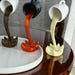 3D Floating Coffee Cup Sculpture: Whimsical Home Decor - Etsy