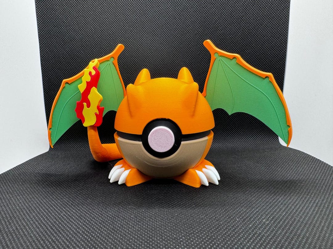 Pokemon Pokeball Charizard Poke Ball 3D Printed - Etsy UK