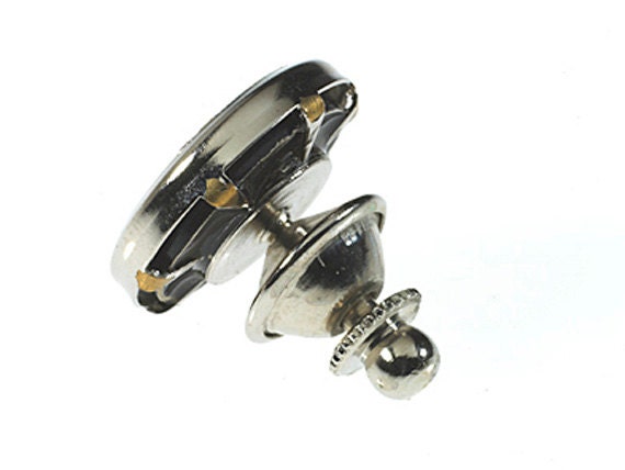 Vintage Typewriter Key Lapel Pin (silver) - Etsy