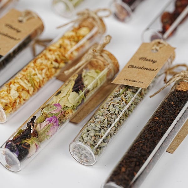 Tea Test Tubes - Etsy