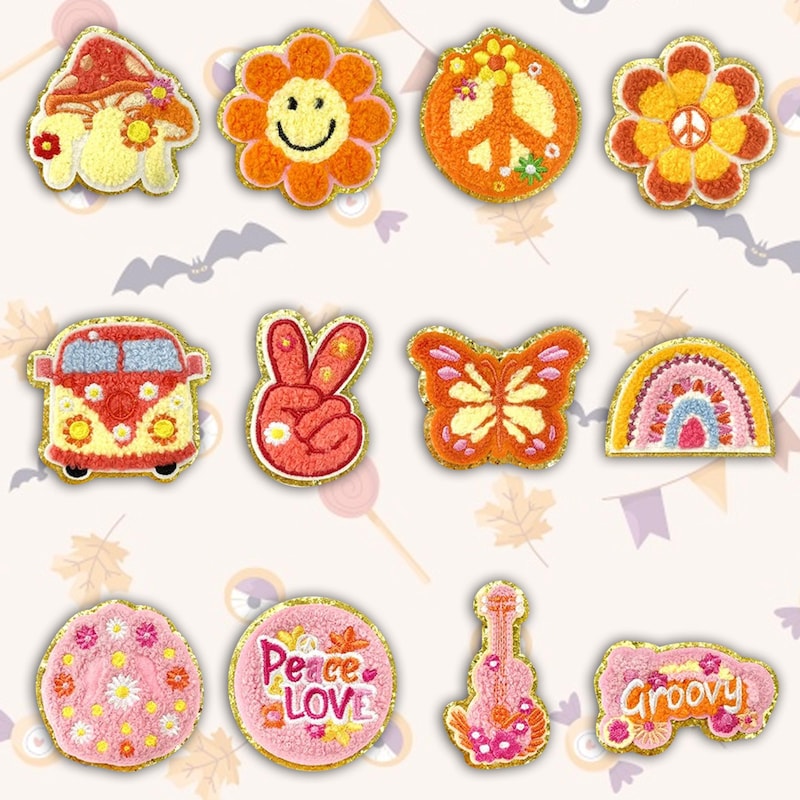 Hippie Iron On - Etsy