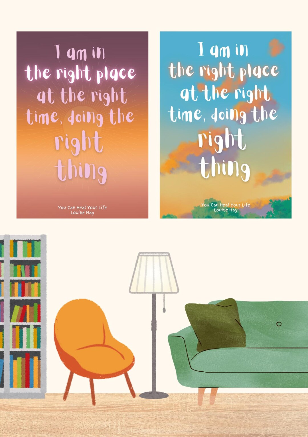 Positive Affirmation Posters, Quote From You Can Heal Your Life by ...