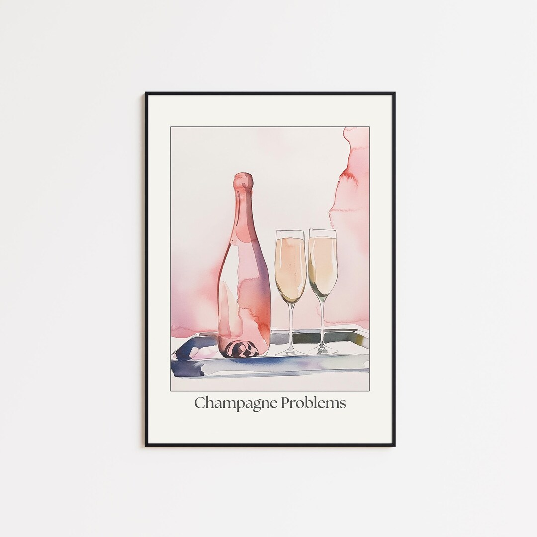 Champagne Problems Poster / Taylor Swift Posters / Evermore Poster ...