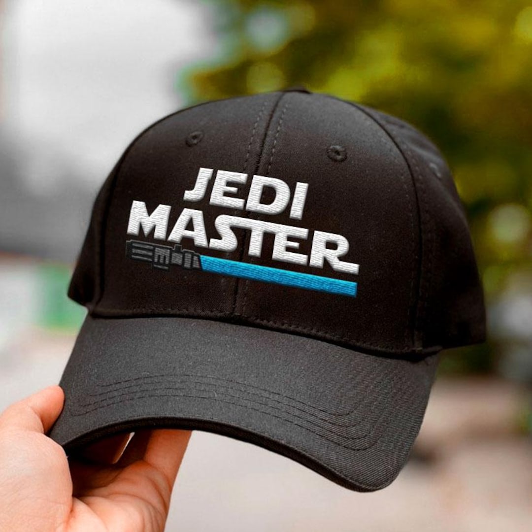 Jedi Master Embroidered Baseball Cap, Star Wars Disney Trip Hat - Etsy