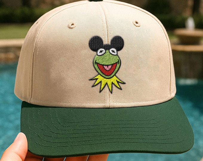 Muppets Mickey Ears on Baseball Cap, Electric Mayhem Mickey Ears on Hat ...