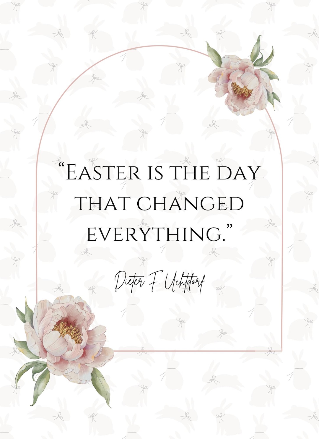 LDS Easter Quote Printable - Etsy