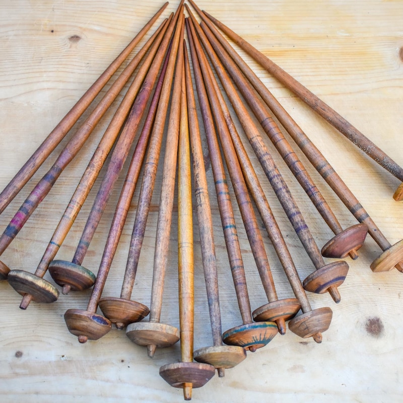 Antique Spindles - Etsy