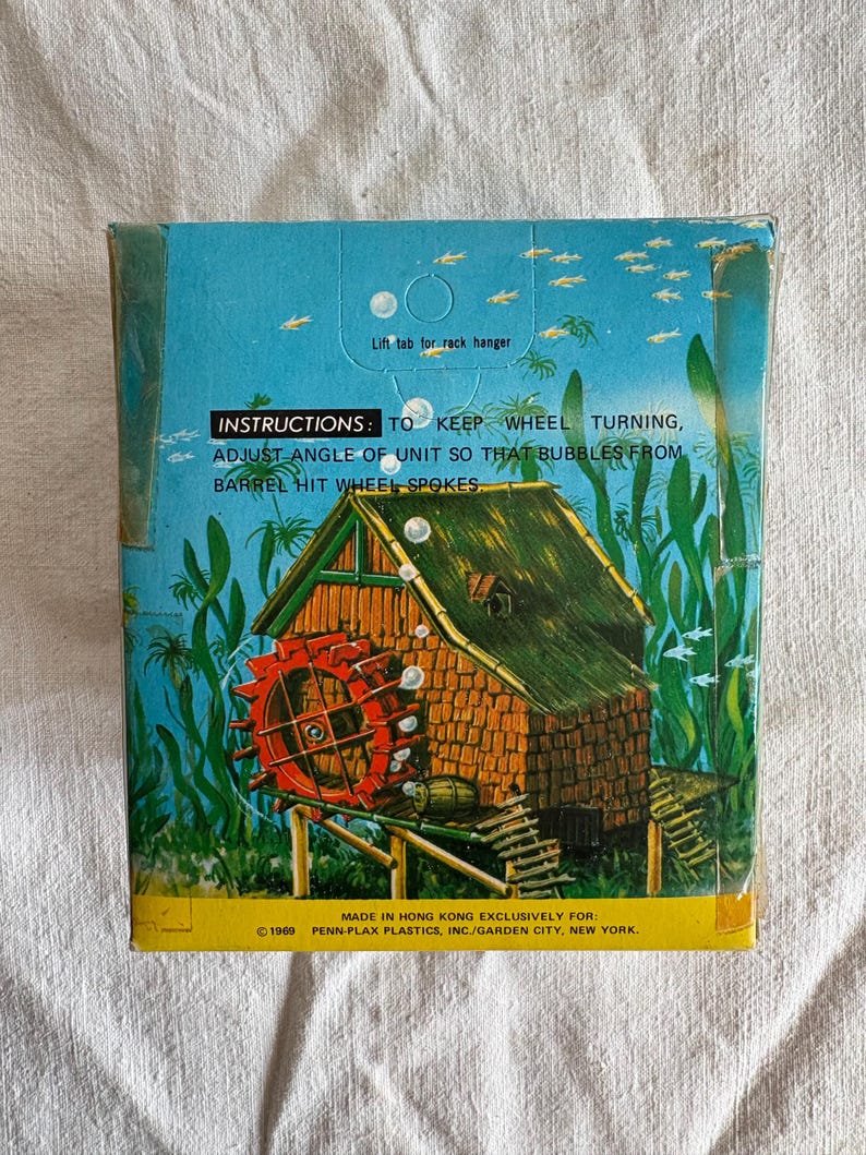 Penn-plax Rice Mill Aquarium Decor - Fish Tank Decoration | Nautical ...