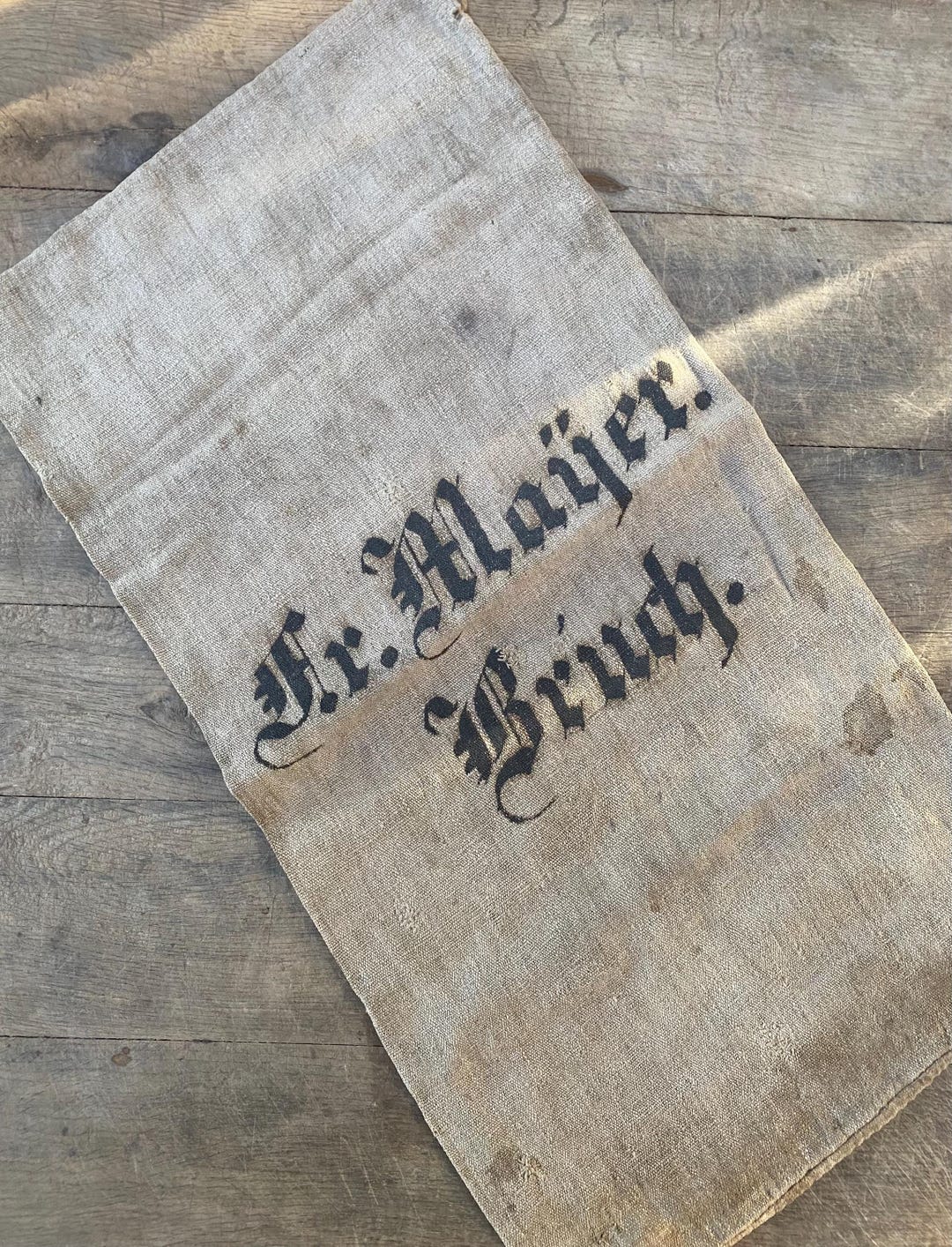 Antique German Grain Sack, Linensack, Grainsack, European Sack - Etsy