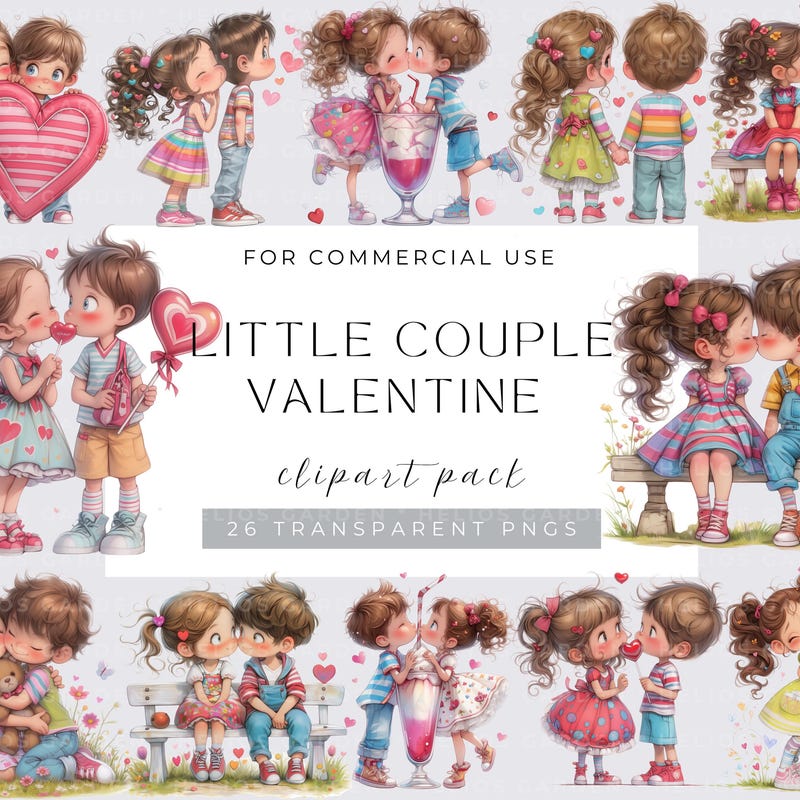 Valentine Clipart - Etsy