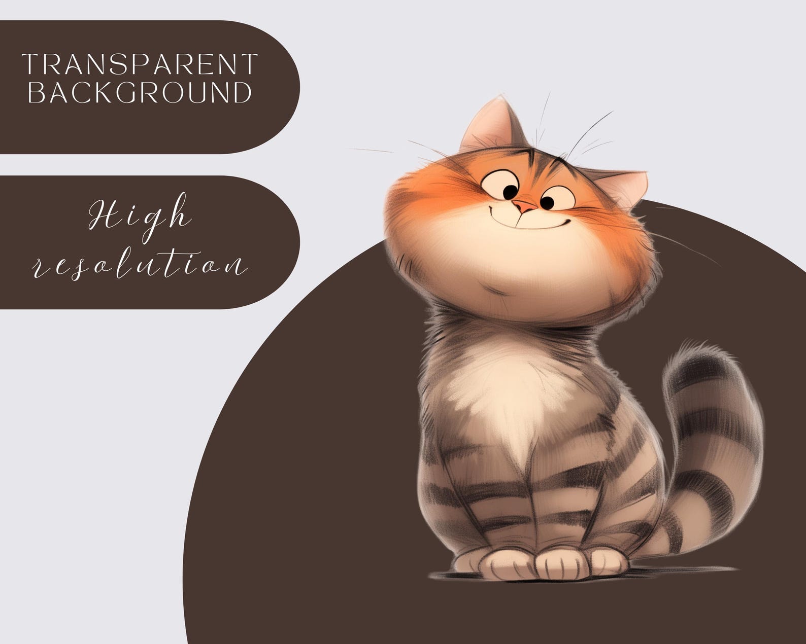 Quirky Cat Clipart PNG Whimsical Cats Kitten Sublimation Clip Art Cute ...