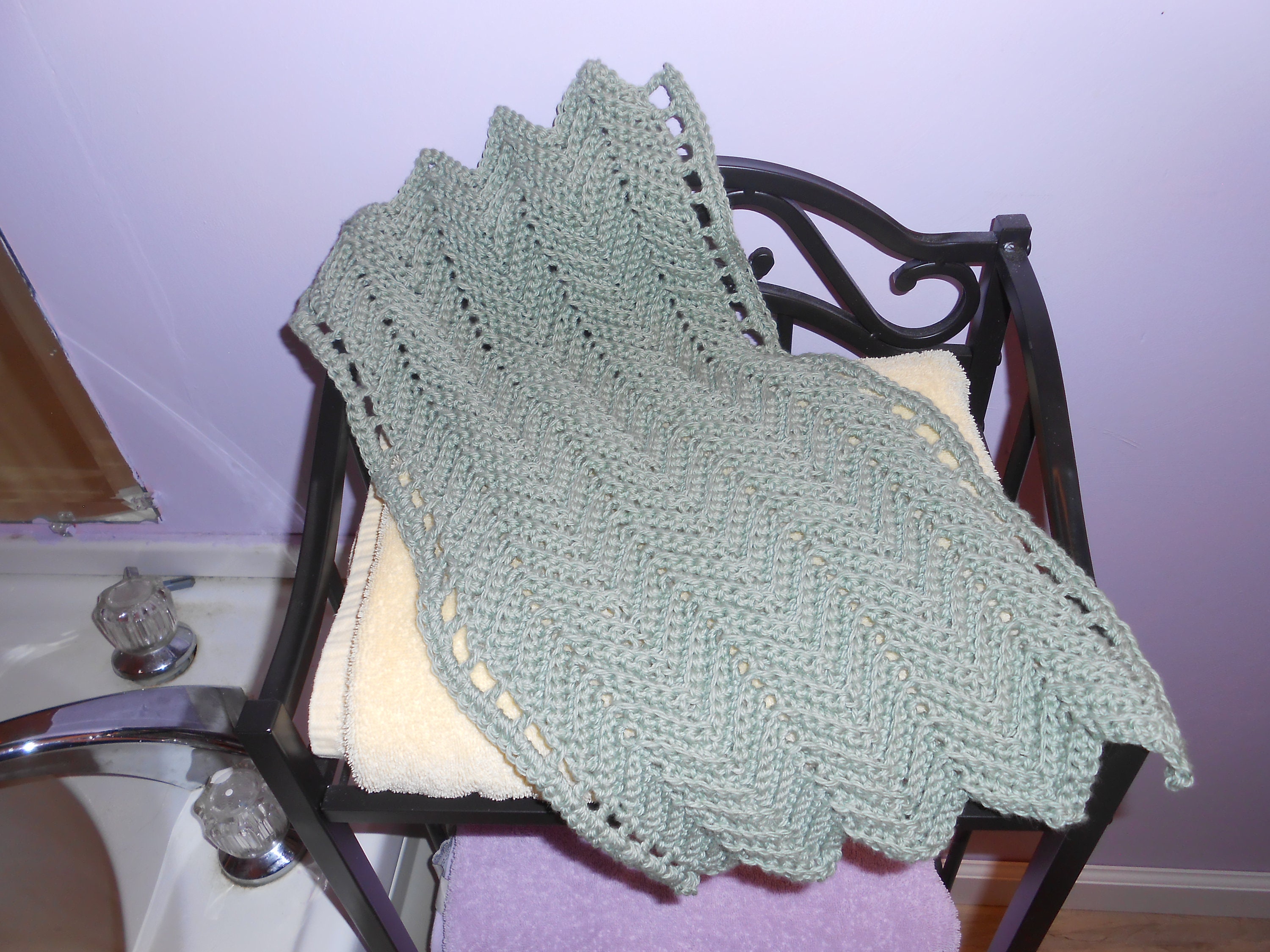 PATTERN ONLY New Crochet Pattern for 3 Guest/dish Towels Easy Quick ...
