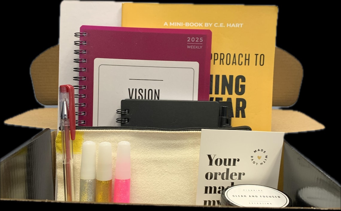 The Ultimate Planning Book Box Happy Planner Gift Box Daily Planner ...