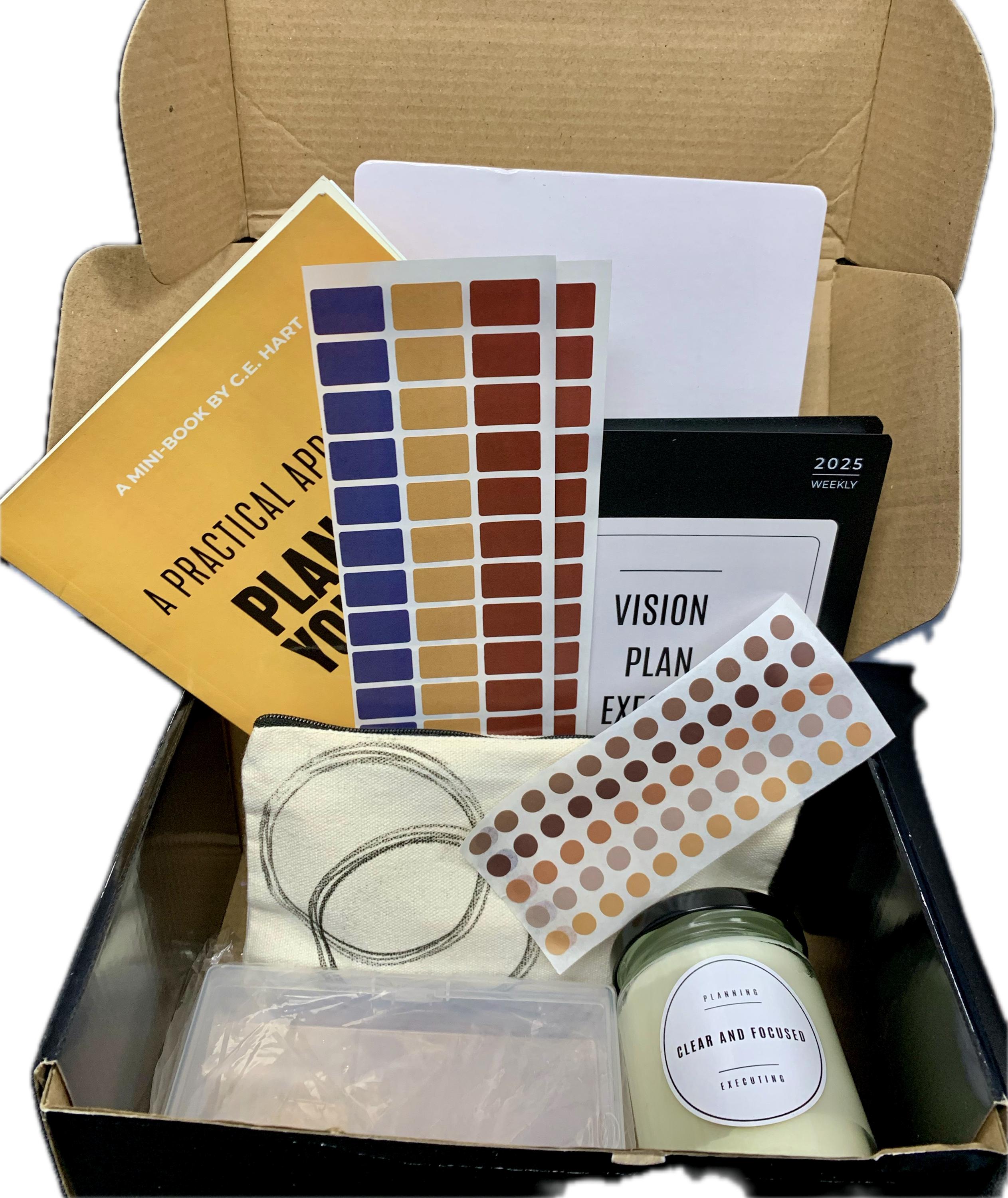 The Ultimate Planning Book Box Happy Planner Gift Box Daily Planner ...