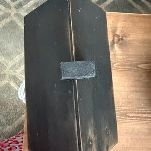 Small Red Saltbox House With Light - Etsy