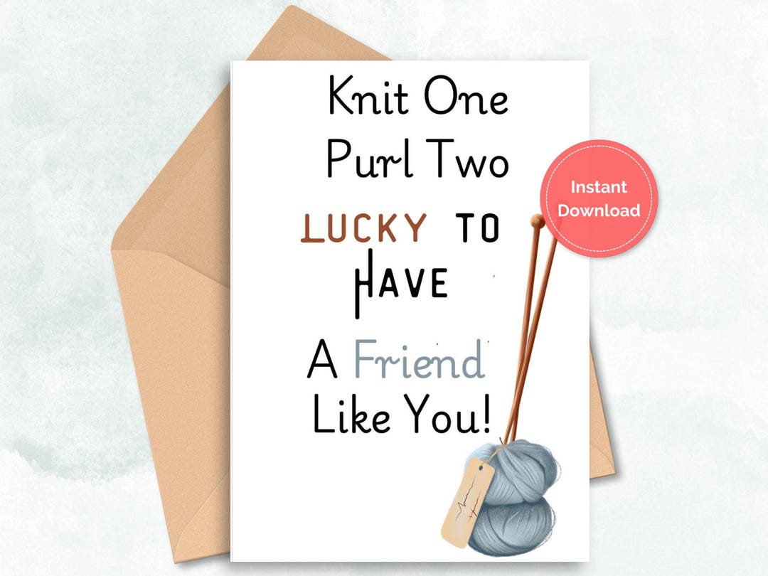 PRINTABLE Greeting Card, Birthday Card for Friend, Friend Greeting Card ...
