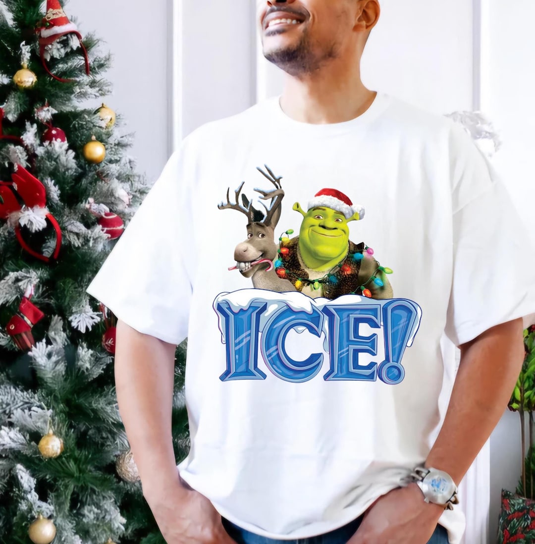 Shrek Ice and Reindeer Come Together for a Magical Christmas Design A ...
