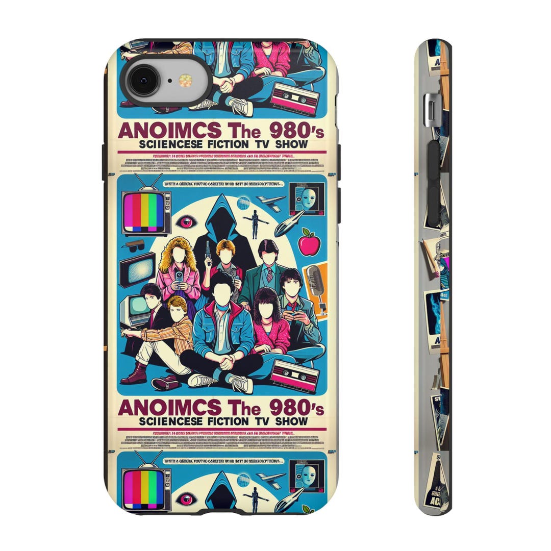 Retro Phone Case, 80s Poster Phone Cases, Vintage Tough Cases ...
