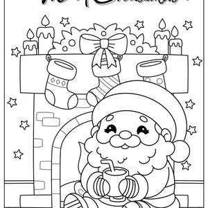Magical Christmas Coloring Pages for Kids | Printable Holiday Fun ...