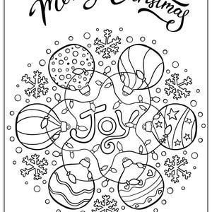 Magical Christmas Coloring Pages for Kids | Printable Holiday Fun ...