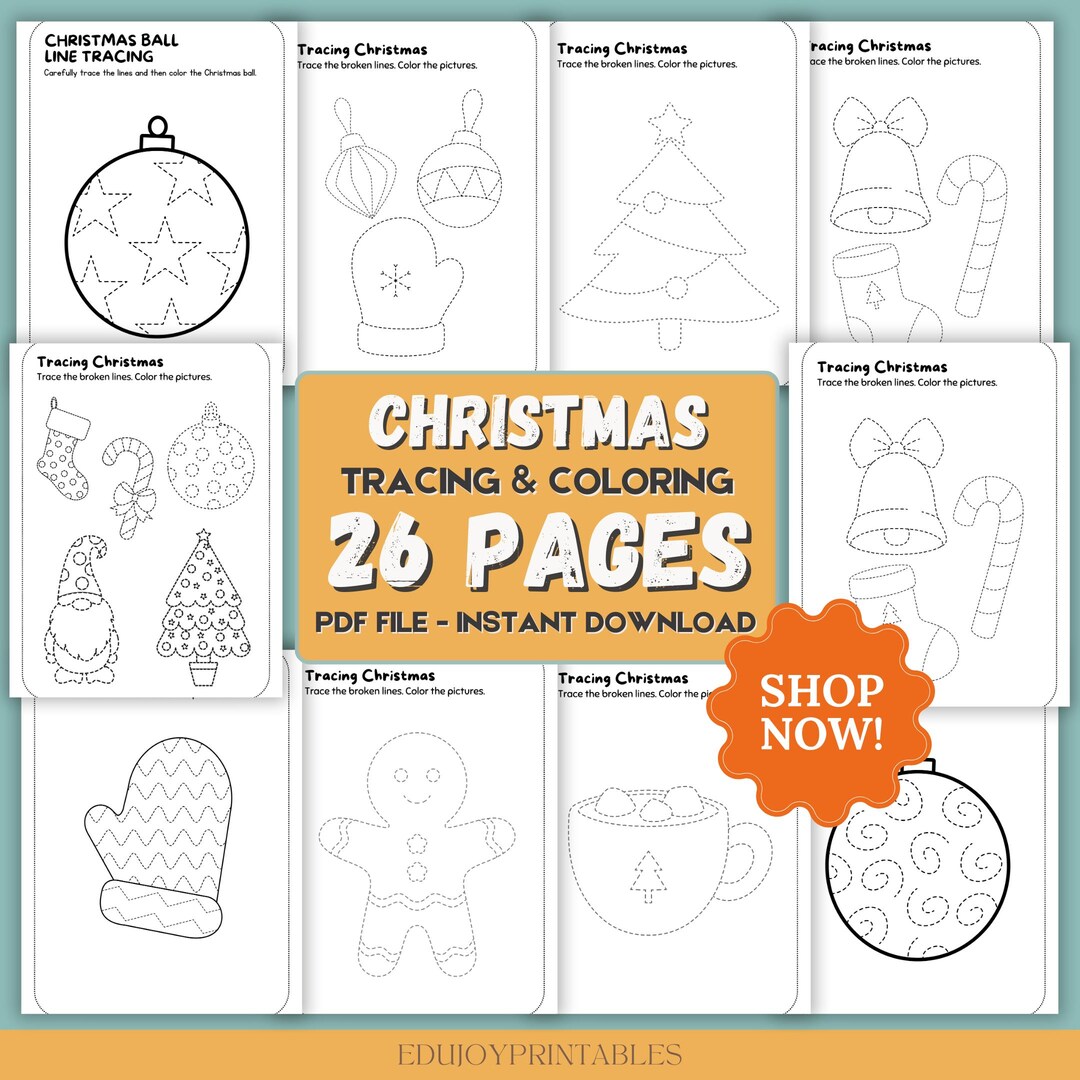 Christmas Coloring Pages, Christmas Activity for Kids, Christmas ...