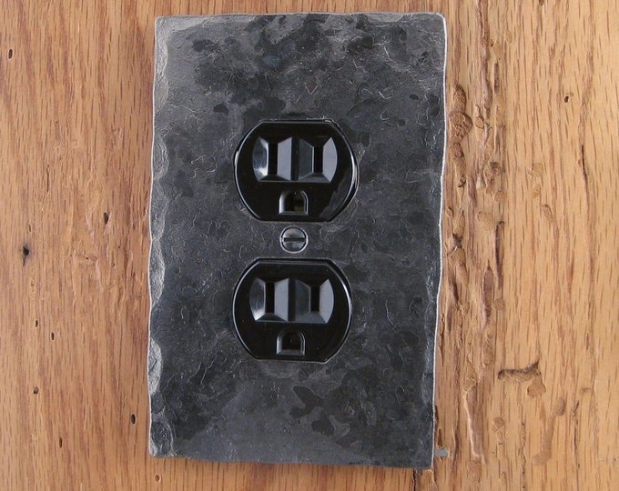 Outlet Cover Plate Hammer Textured Single Plug/outlet Wall - Etsy