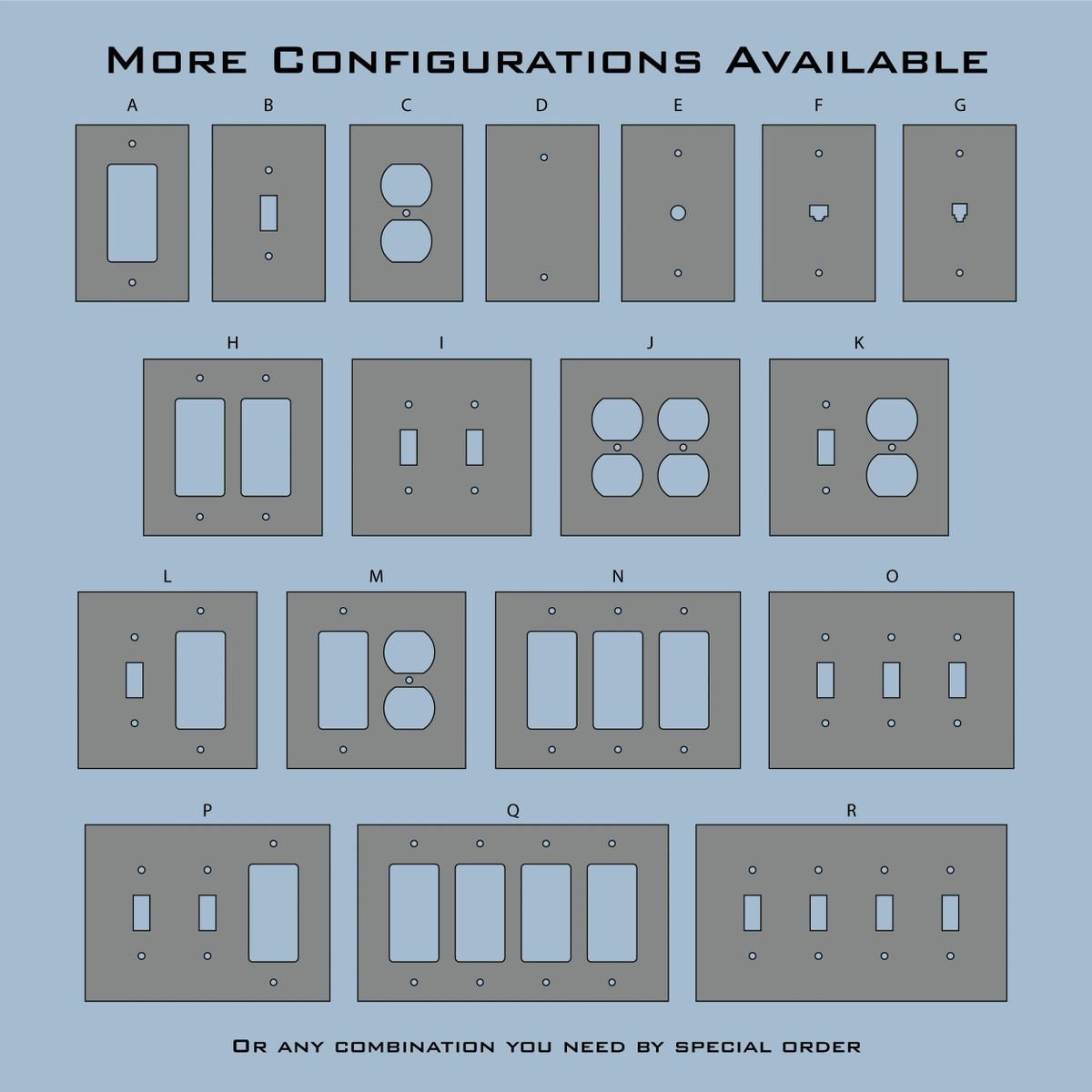 Iron Hammer Textured Double Rocker/decora Wall Plate | Etsy