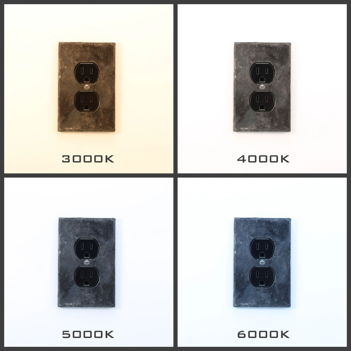Outlet Cover Plate Hammer Textured Single Plug/outlet Wall - Etsy