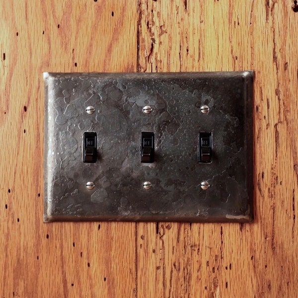 Triple Switch Plate - Etsy