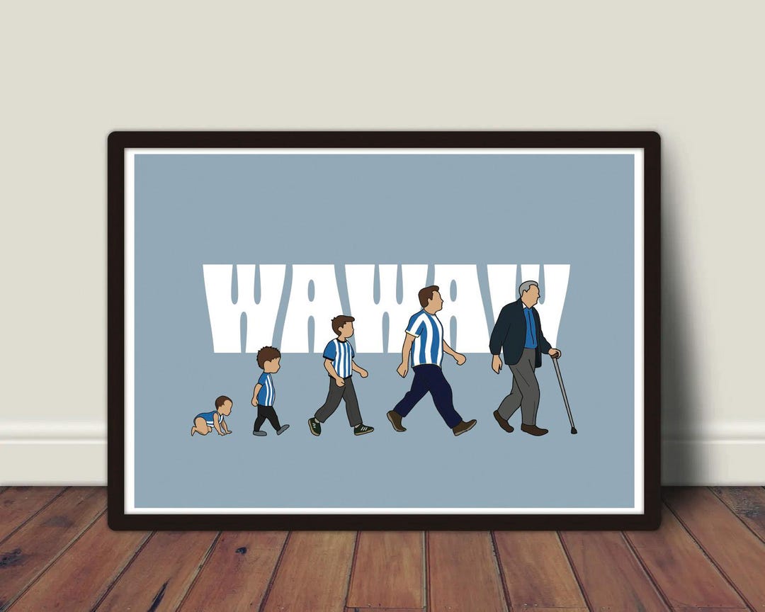 Sheffield Wednesday Evolution Print - Etsy