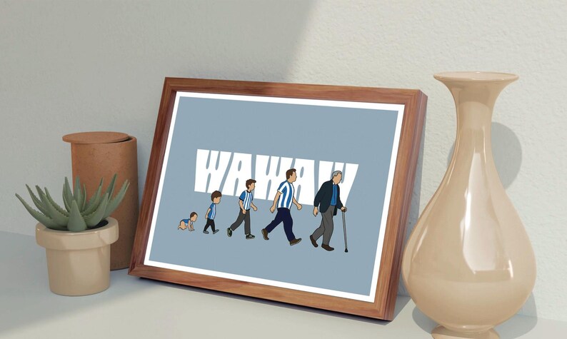 Sheffield Wednesday Evolution Print - Etsy