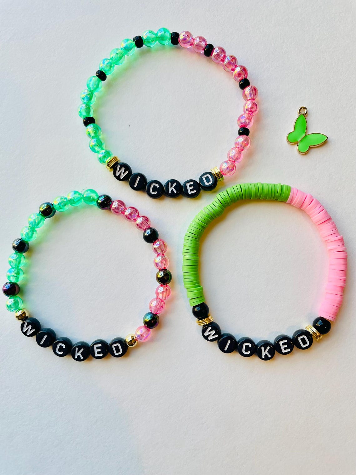 Wicked Inspired Bracelet Set-perfect Gift for Broadway Musical Fans ...