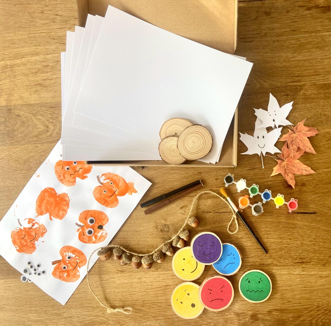 Autumn Craft Kit Craft Kit for Children, Halloween Craft, Emotions ...