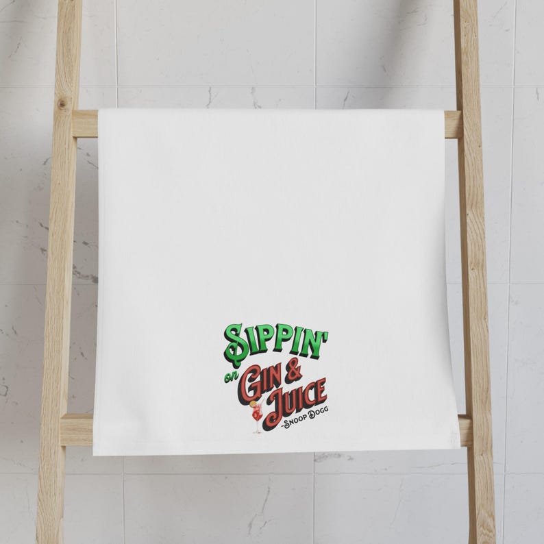 Funny Snoop Dogg Hand Towel, Kitchen Towel, Bathroom Decor, Hip Hop ...