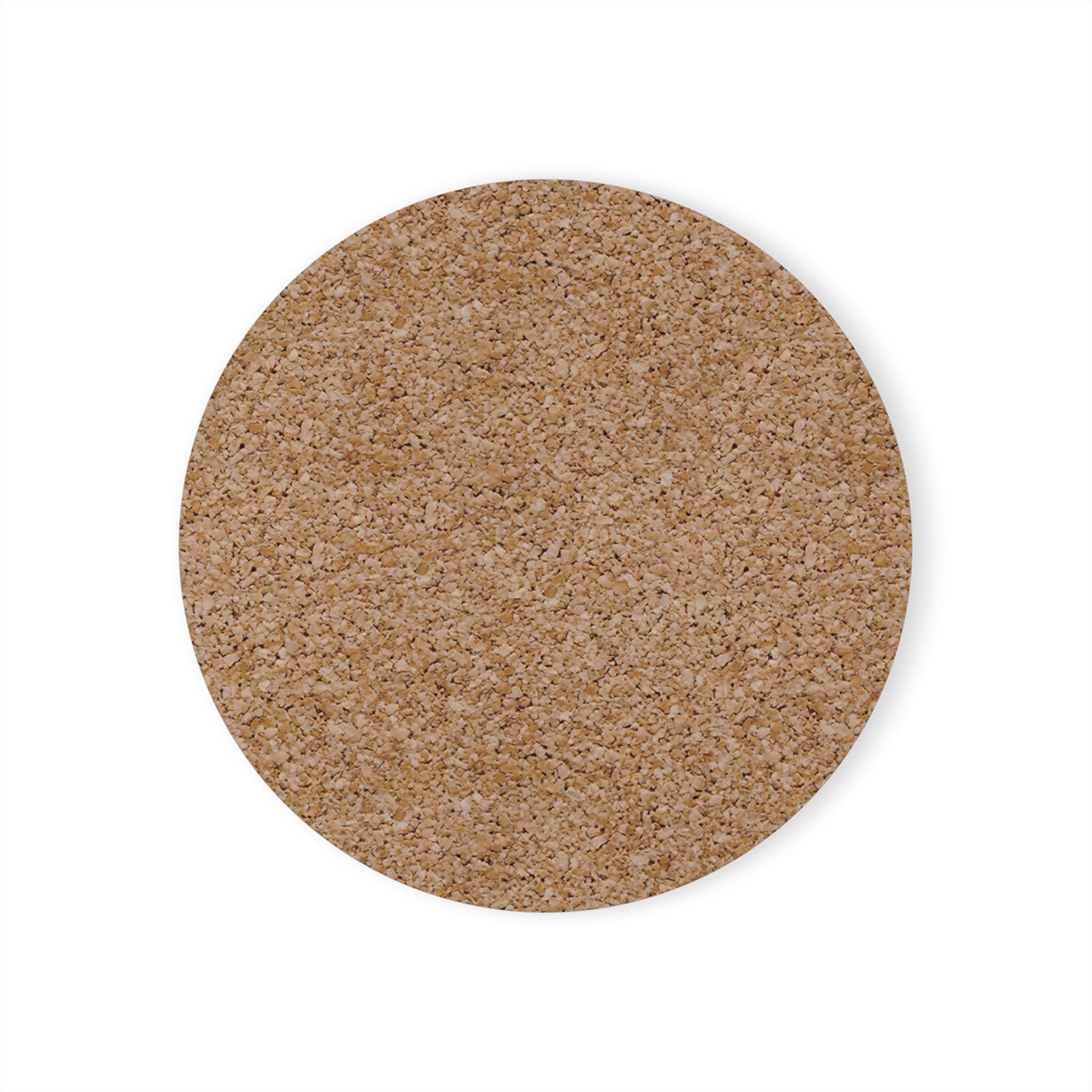 Cork Back Coaster - Coffee Time Art Drink Coaster, Tea Lover Gift, Home ...