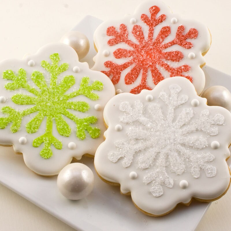 Snowflake Cookies - Etsy