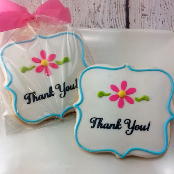 Thank You Cookies - Etsy