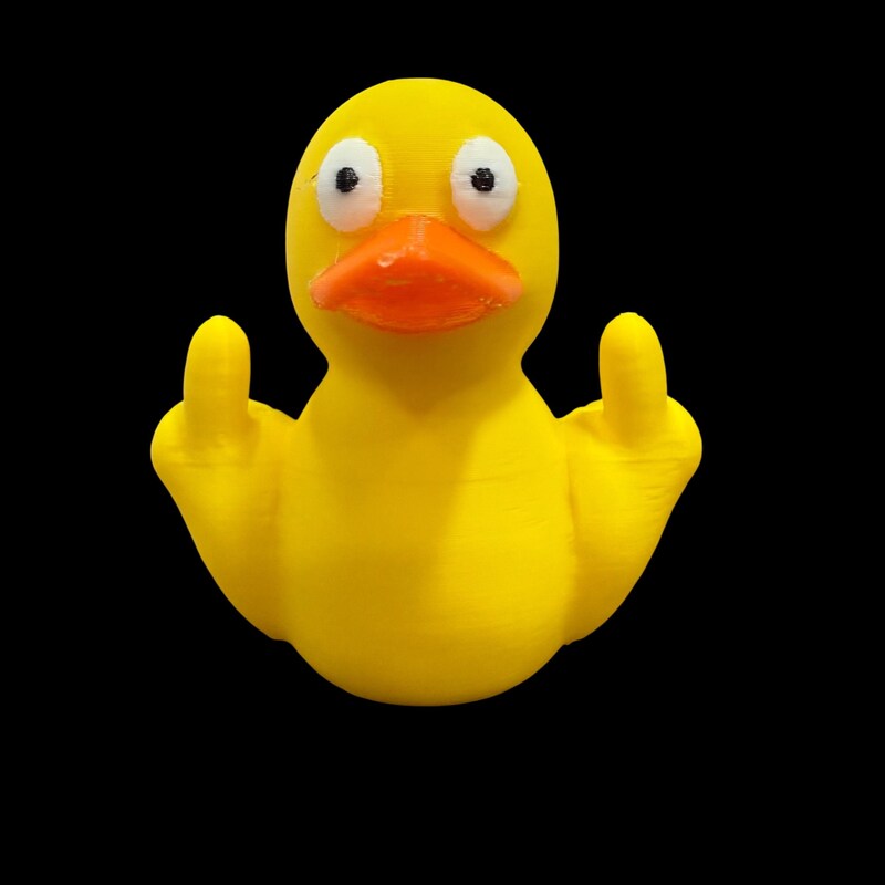 Middle Finger Duck - Etsy