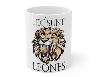 Red Rising Coffee Mug Gold the Colors - Etsy