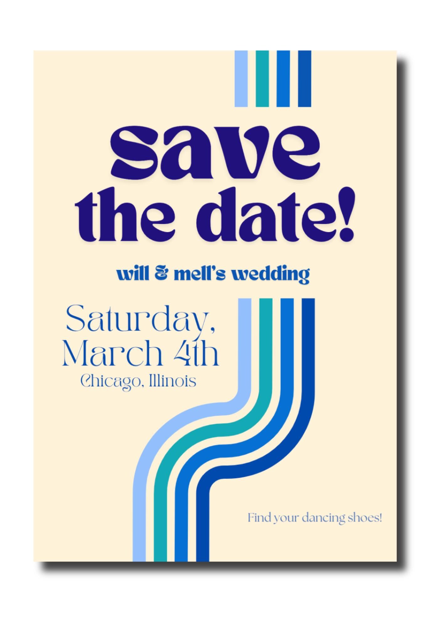 Save the Date Party Invitation! (digital & Editable Invite Template) - Etsy