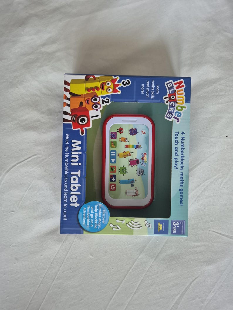 Numberblocks Mini Tablet Special Needs Gift Set Autistic ADHD SEN ...
