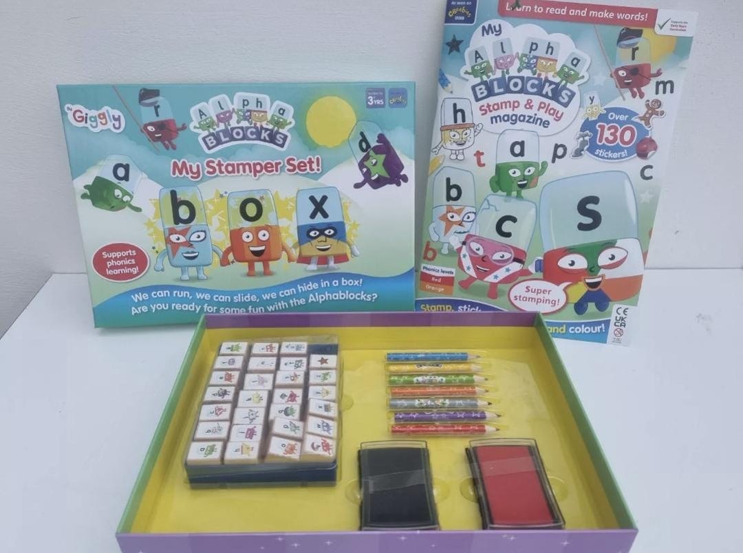 Alphablocks Stamper Stationary Autism Special Needs Gift Autistic ADHD ...